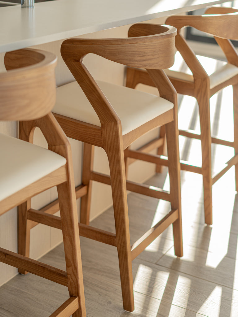 Shop the Nori Bar Stool (Walnut) - Dining Furniture – Junii